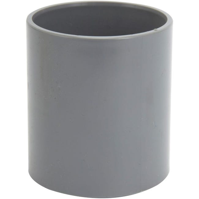 Manchon Pvc Simple Diamétre 63 Gris - CHELIA STORE