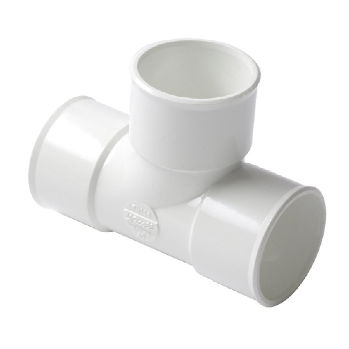 Té pvc Diamètre 80 blanc - CHELIA STORE