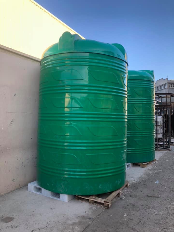 Citerne Plastique 5000 Litres 3 couches Vertical Hidhab - CHELIA STORE